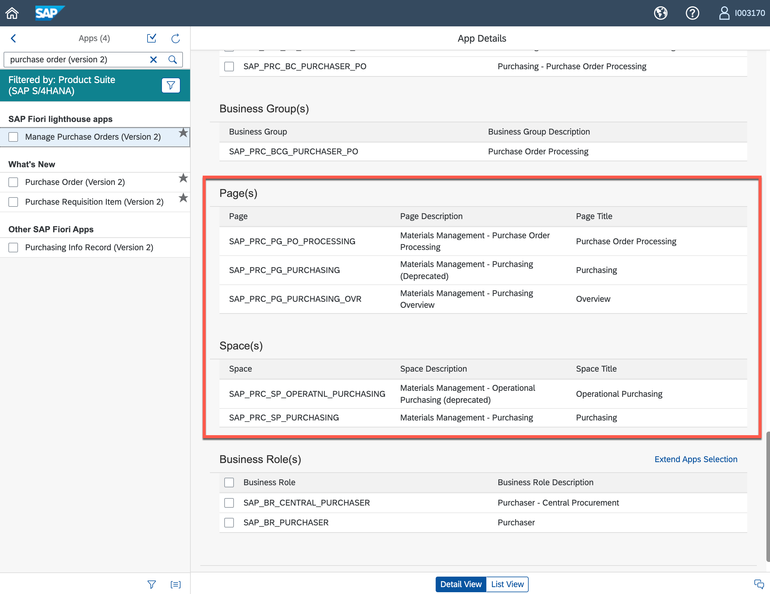 SAP Fiori para SAP S/4HANA: espacios y páginas ahora disponibles en la ...