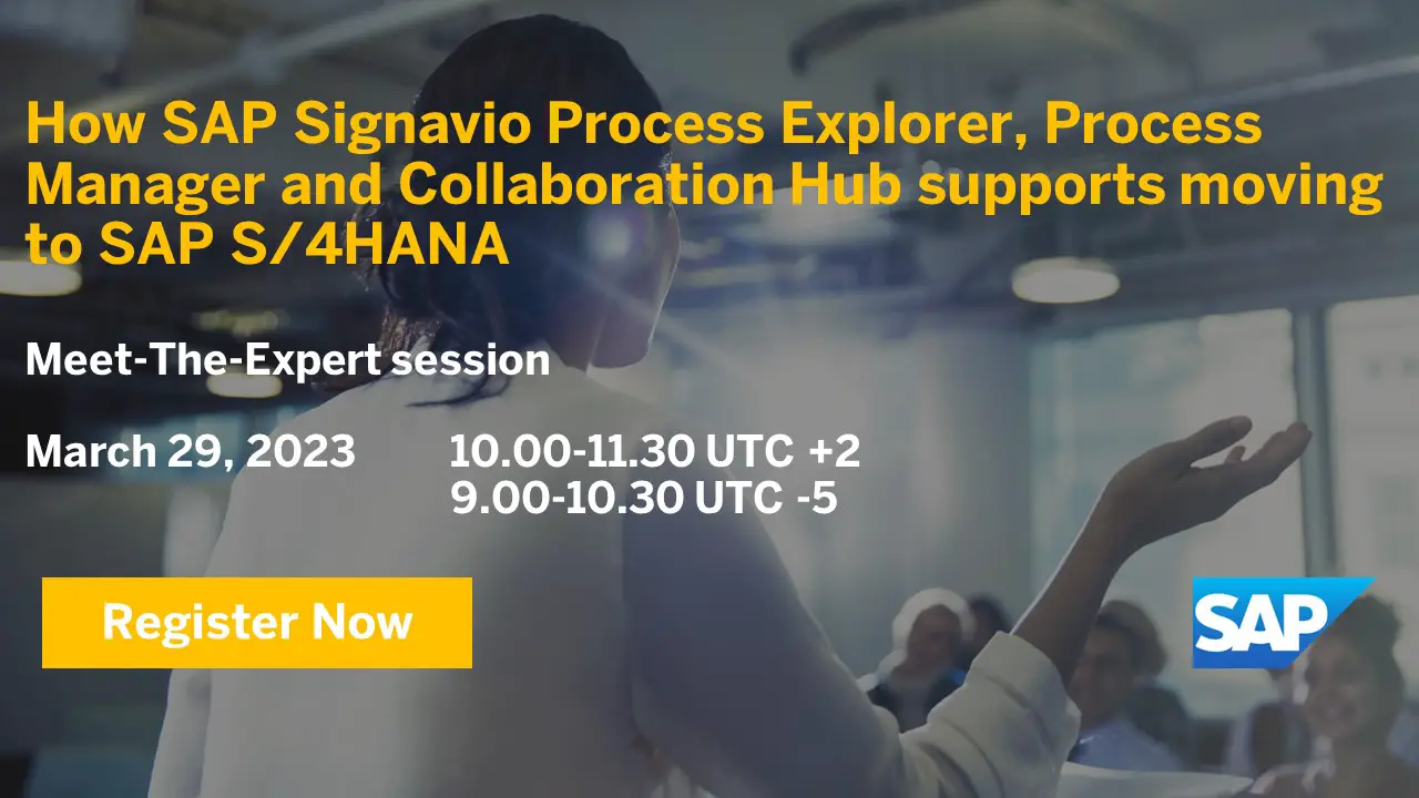 ¿Sabe cómo SAP Signavio Process Explorer, Process Manager y ...